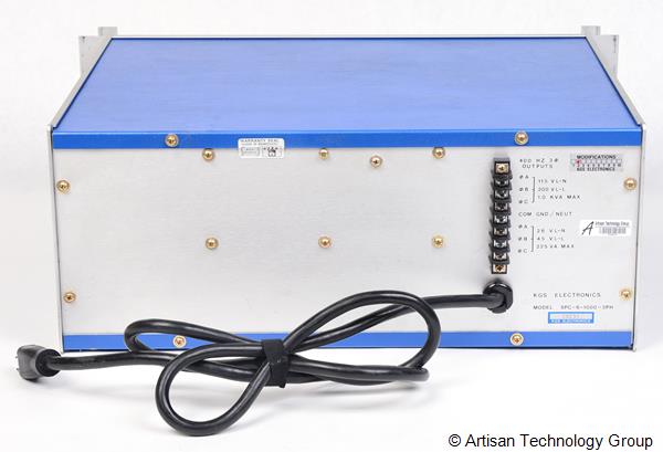 SPC-6-1000-3PH KGS Electronics (Solid State Frequency Changer) | ArtisanTG™