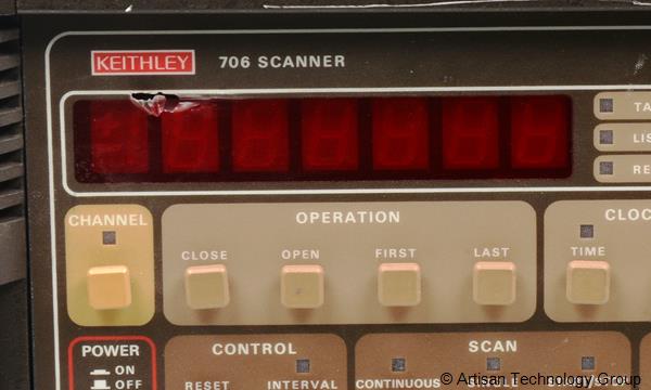 706 Keithley (Scanner Mainframe Chassis) | ArtisanTG™