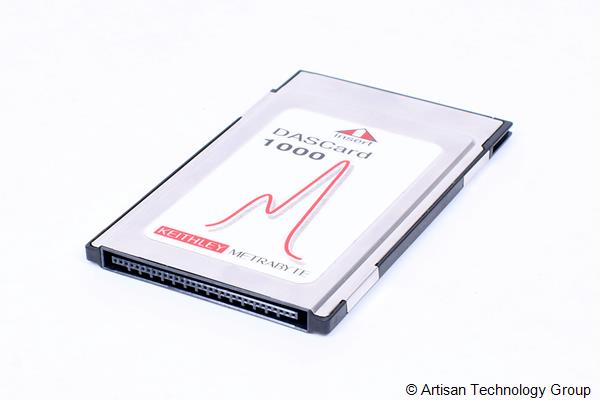 DASCard 1001 MetraByte (Analog Input and Digital I/O PCMCIA Card ...