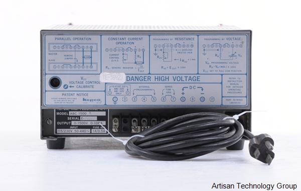 ABC 1500 M Kepco (Regulated DC Power Supply) | ArtisanTG™