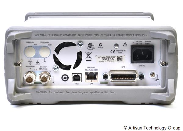 Hp 33220a 20 Mhz Function Arbitrary Waveform Generator Artisantg™