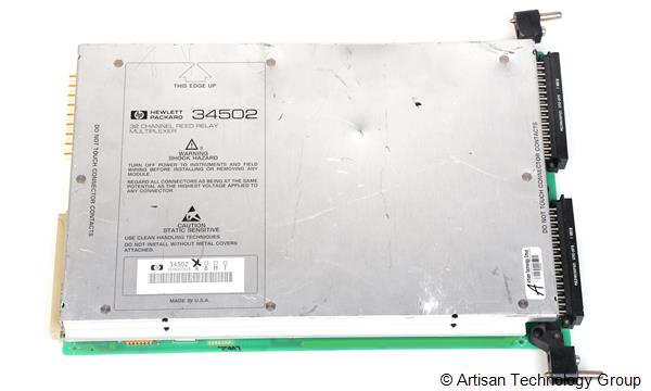 HP 34502 (32-Channel Reed Relay Multiplexer Plug-In Module) | ArtisanTG™