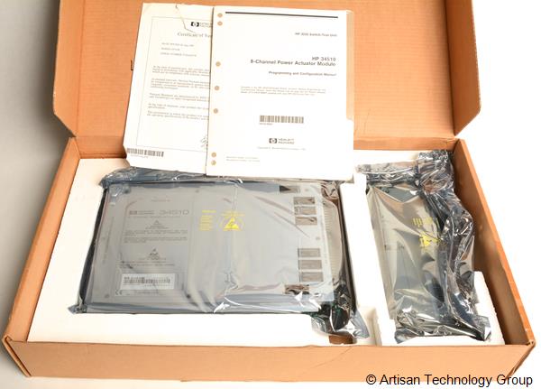 HP 34510 / 34510B (8-Channel Power Actuator Module w/ Terminal Block ...