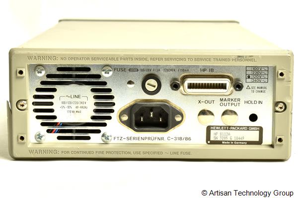 HP 8112A (Pulse Generator) | ArtisanTG™