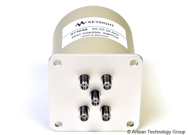 87104B Agilent (Multiport Coaxial Switch, DC to 20 GHz, SP4T) | ArtisanTG™