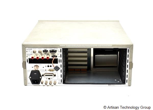 HP E1301A (B-size VXI Mainframe, 9-Slot w/ E1326A/E1326B Installed ...