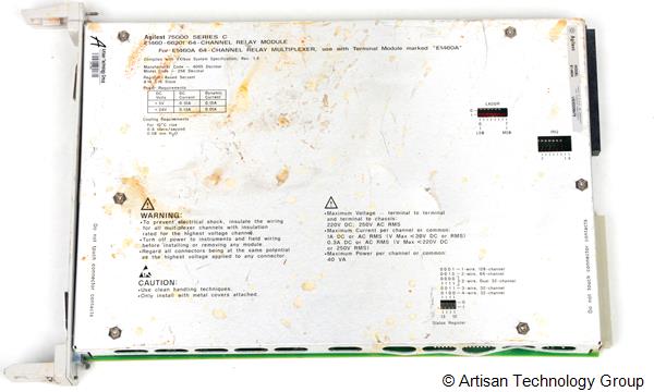 E1460A Keysight / Agilent (64-Channel Relay Multiplexer (QUIC ...