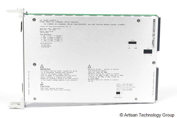 E1460A Agilent (64-Channel Relay Multiplexer (QUIC)) | ArtisanTG™