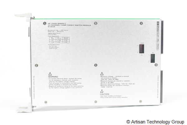 E1463A Keysight (32-Channel, 5 Amp, Form C VXI Switch (QUIC)) | ArtisanTG™