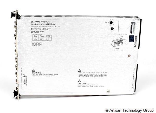 E4502A Keysight / Agilent (Dual Optical 1x17 Multiplexer VXI Module ...