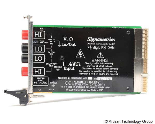 SMX2060 Signametrics (7-1/2 Digit Digital PXI Multimeter) | ArtisanTG™