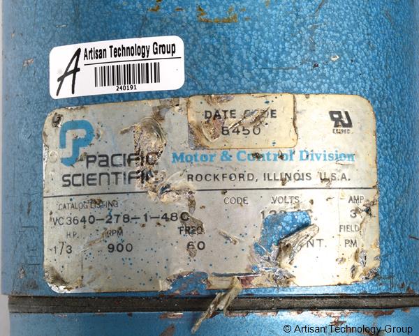 Pacific Scientific Motor Repair Chicago Il
