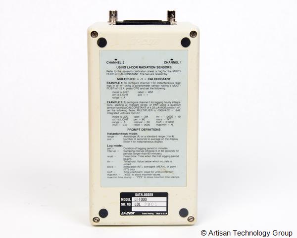 LI-1000 LI-COR Biosciences (Datalogger) | ArtisanTG™
