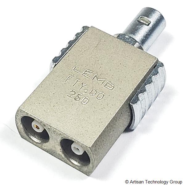 Lemo FTY.00.250 (Straight Plug with (2) Parallel Receptacles) | ArtisanTG™
