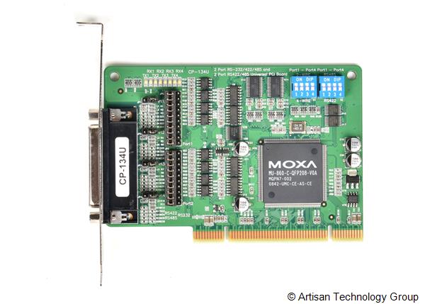 MOXA CP-134U (4-Port RS-422/485 Universal PCI Serial Board) | ArtisanTG™