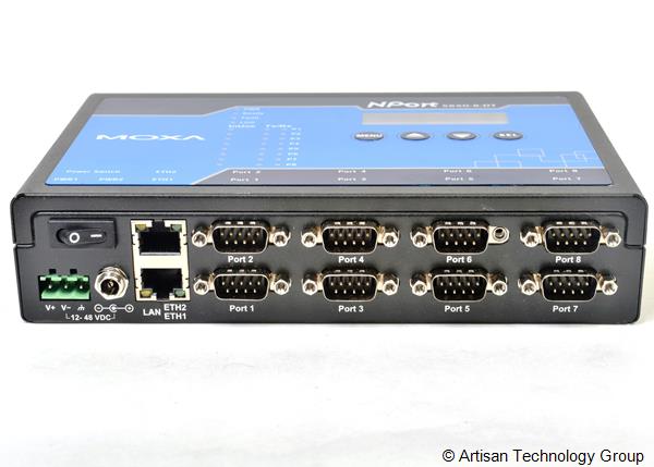 MOXA NPort 5650-8-DT (8-Port RS-232/422/485 Serial Device Server) | ArtisanTG™