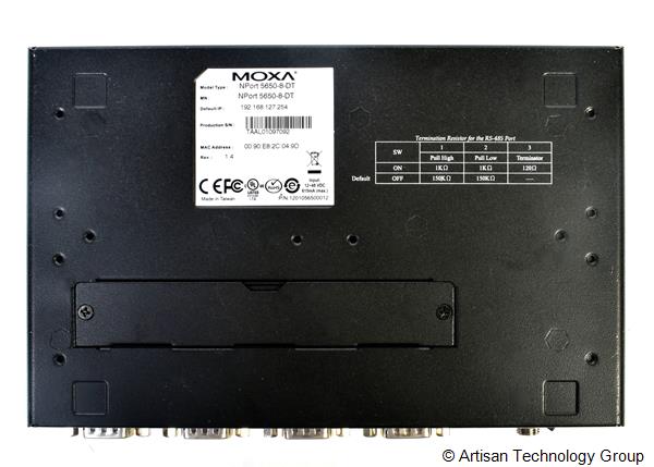 MOXA NPort 5650-8-DT (8-Port RS-232/422/485 Serial Device Server) | ArtisanTG™