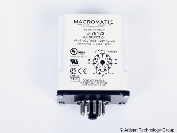 TD-78122 Macromatic (Time Delay Relay) | ArtisanTG™