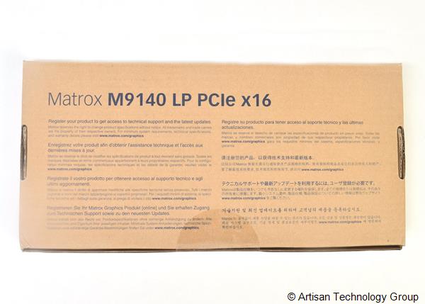 M9140-E512LAF Matrox (LP PCIe x16 Quad Monitor Low Profile Module ...
