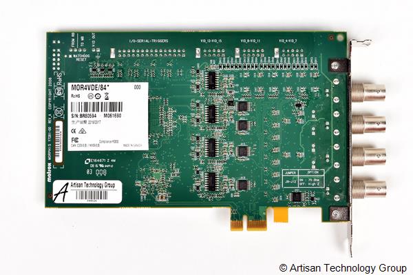 MOR4VDE/84* Matrox (Standard Analog Color/Monochrome PCIe Frame Grabber ...