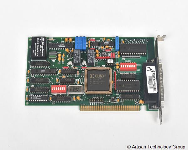 CIO-DAS802/16 ComputerBoards (Analog Input and Digital I/O Board ...