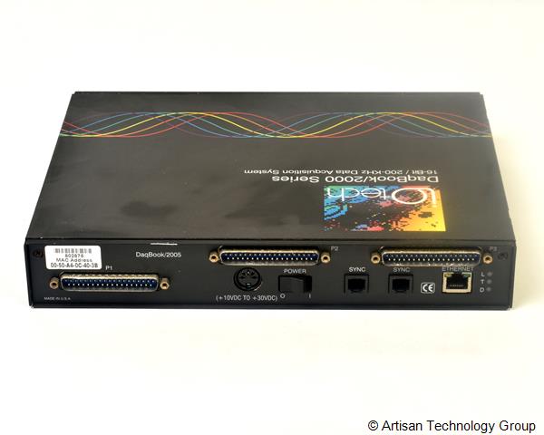 DaqBook/2005 IOtech (Ethernet-Based Portable Data Acquisition Device ...