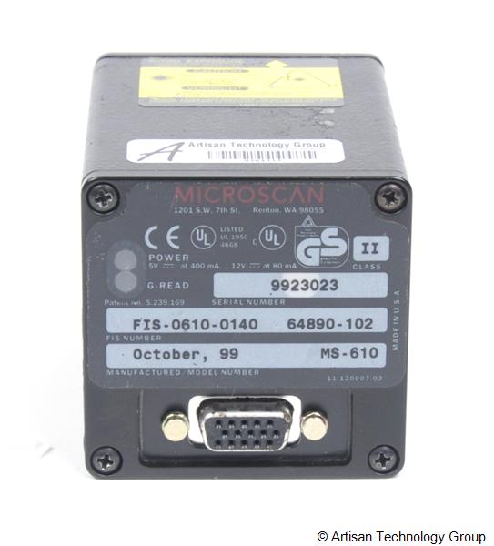 MS-610 OMRON / Microscan (Bar Code Scanner) | ArtisanTG™