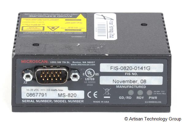 MS-820 Microscan (Industrial Bar Code Scanner) | ArtisanTG™