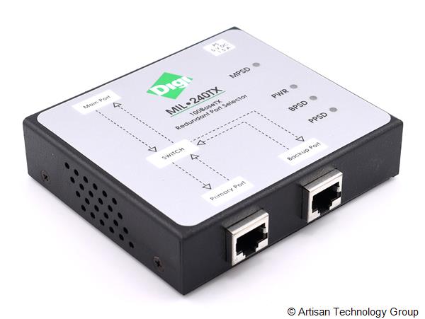 MIL-240TX Digi International (100BASE-TX Port Selector Transceiver ...