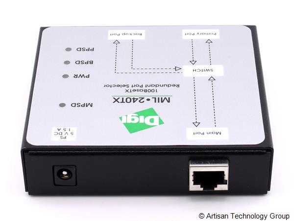MIL-240TX Digi International (100BASE-TX Port Selector Transceiver ...