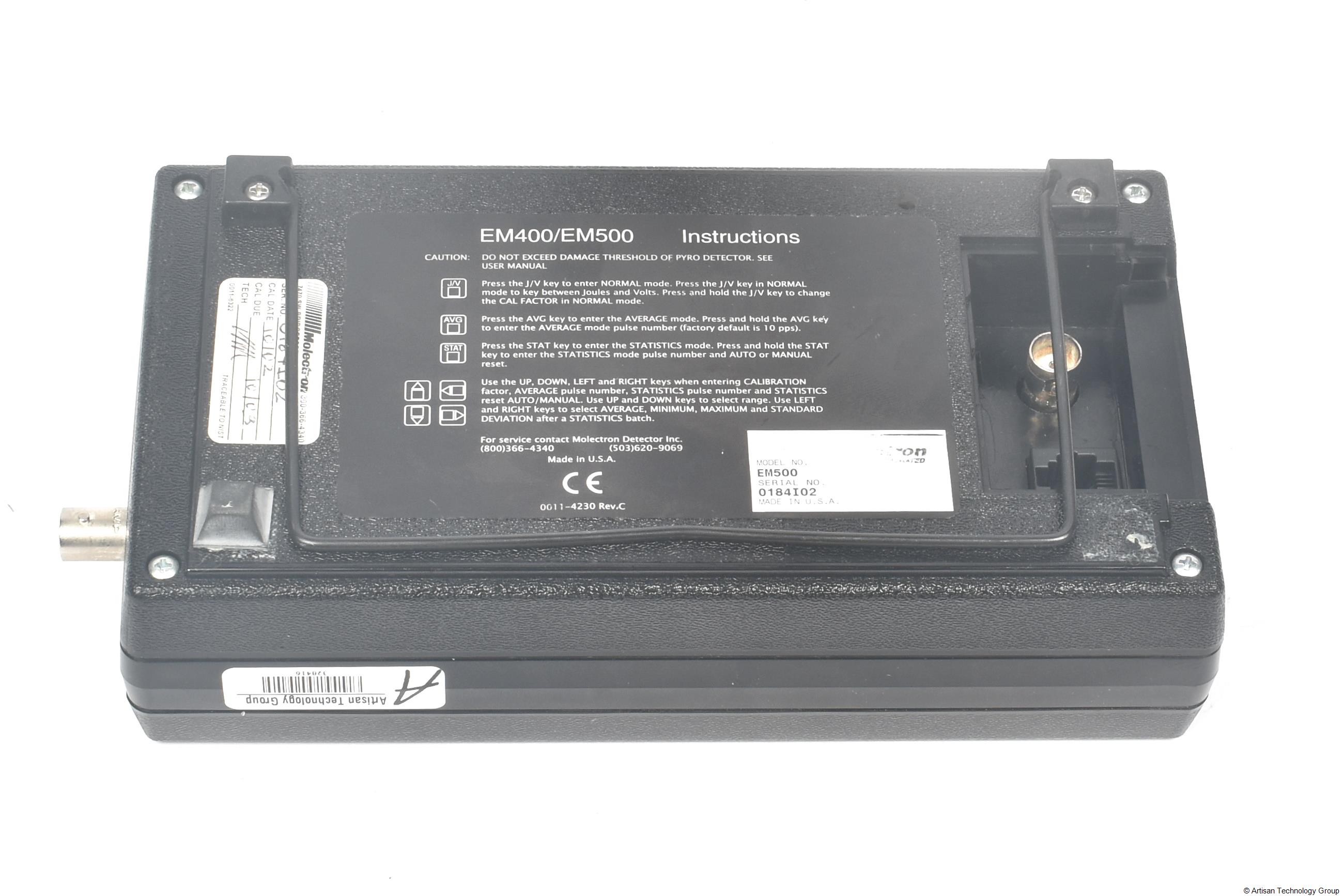 EM500 Molectron (Single-Channel Joulemeter) | ArtisanTG™