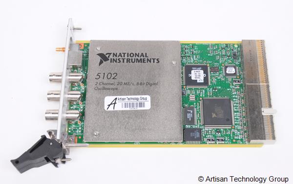 NI PXI-5102 (15 MHz, 20 MS/s 8-Bit Digitizer) | ArtisanTG™
