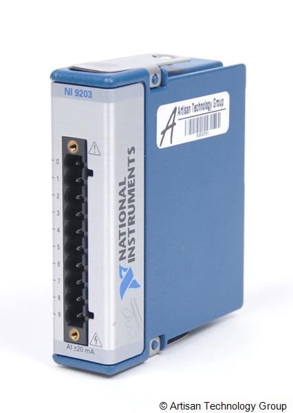 NI 9203 (8-Channel 16-Bit Analog Current Input Module (Screw Terminal)) | ArtisanTG™