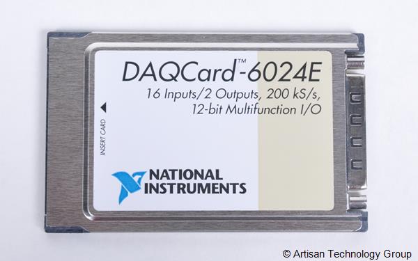 NI DAQCard-6024E (12-Bit Multifunction I/O Card) | ArtisanTG™