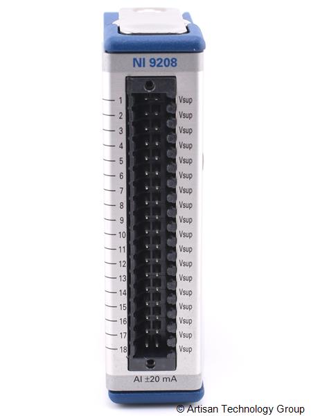 NI 9208 (16-Channel, +/-20 mA, 24-Bit Analog Input Module) | ArtisanTG™