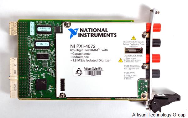 NI PXI-4072 (6.5-Digit Digital Multimeter) | ArtisanTG™