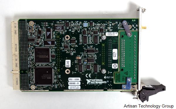 NI PXI-4204 (8-Channel Isolated Data Acquisition Module) | ArtisanTG™