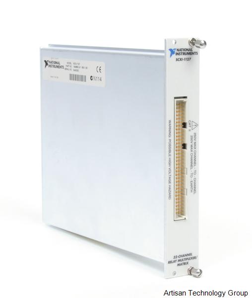 NI SCXI-1127 (High-Voltage Electromechanical Relay Multiplexer ...