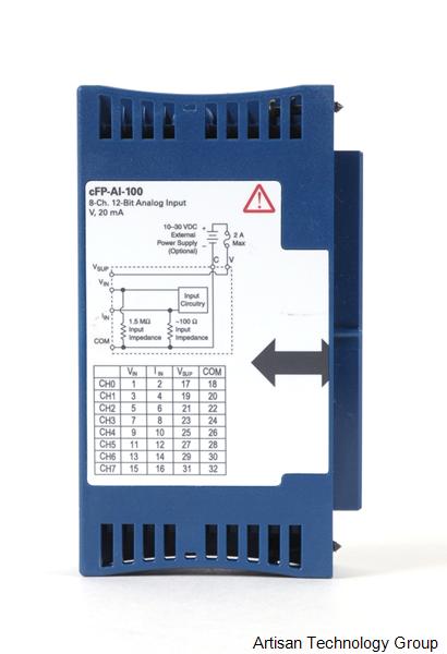 NI cFP-AI-100 (8-Channel Voltage and Current Input Module) | ArtisanTG™