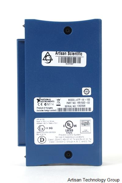 NI cFP-AI-100 (8-Channel Voltage and Current Input Module) | ArtisanTG™