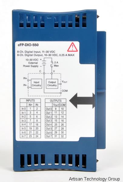 NI cFP-DIO-550 (16-Channel Digital I/O Module) | ArtisanTG™