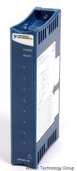 NI cFP-SG-140 (8-Channel Strain Gauge Analog Input Module) | ArtisanTG™