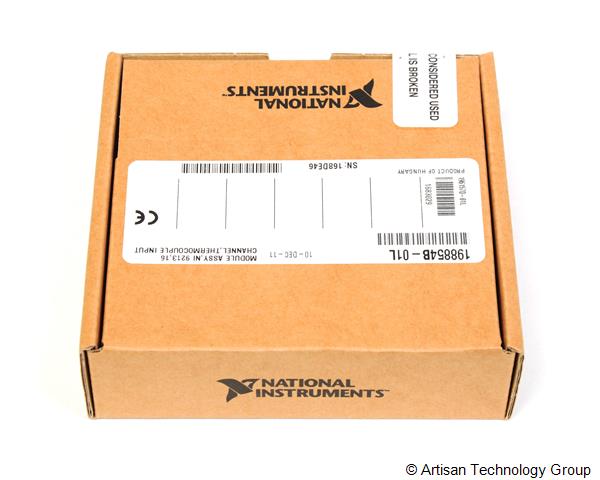 NI 9213 (16 TC, High-Density Thermocouple Module (Spring Terminal ...