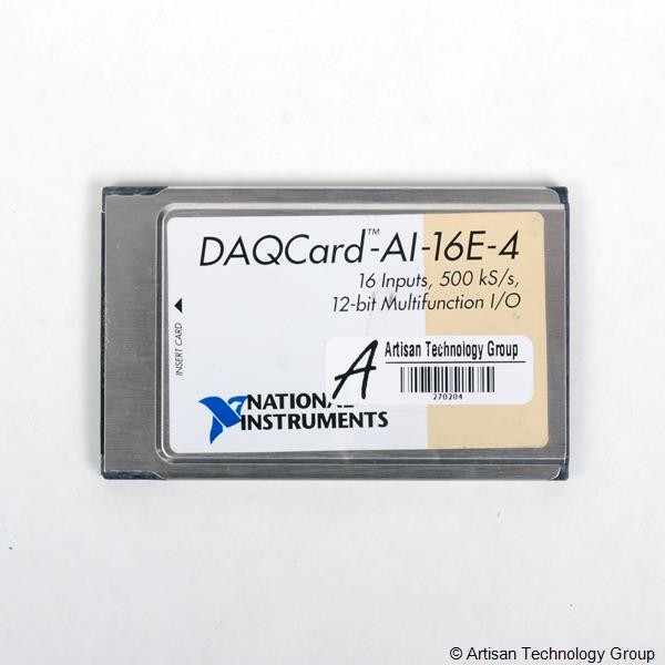 NI DAQCard-AI-16E-4 (Data Acquisition Card) | ArtisanTG™