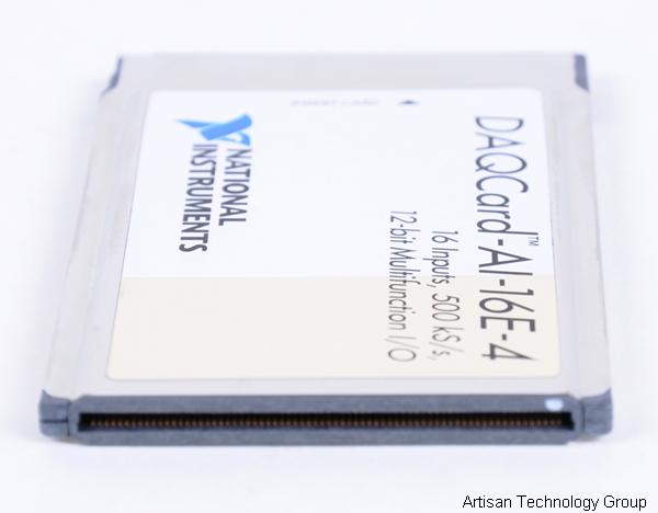 NI DAQCard-AI-16E-4 (Data Acquisition Card) | ArtisanTG™