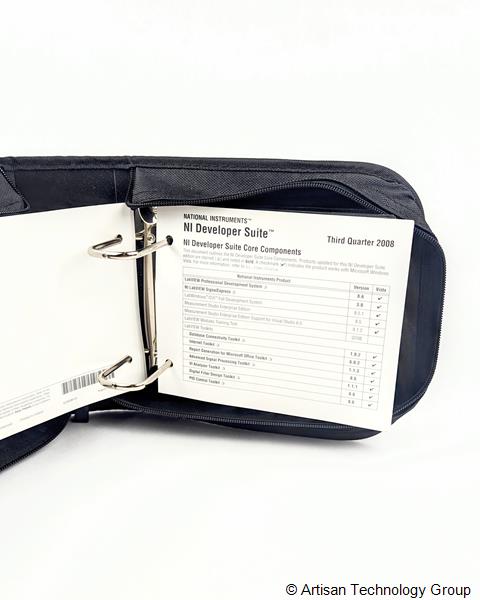 Third Quarter 2008 National Instruments (Developer Suite) | ArtisanTG™