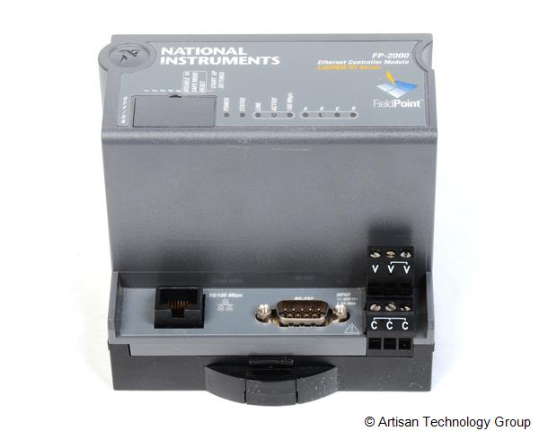 NI FP-2000 (FieldPoint Intelligent Ethernet Controller Interface Module ...