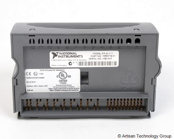NI FP-AI-111 (FieldPoint Analog Input Module) | ArtisanTG™