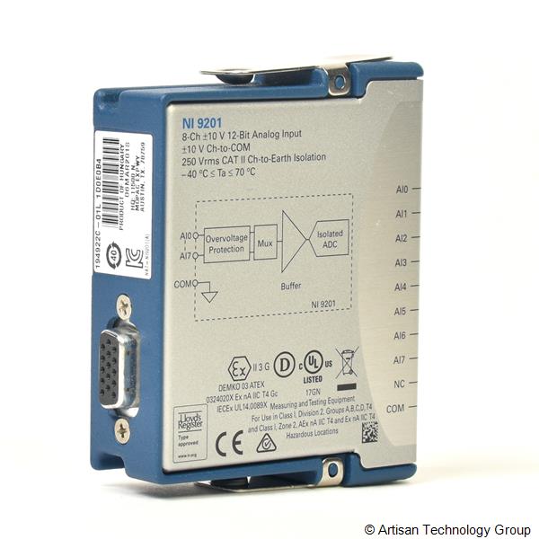NI 9201 (8-Channel, 12-Bit C Series Voltage Input Module (No Terminal ...