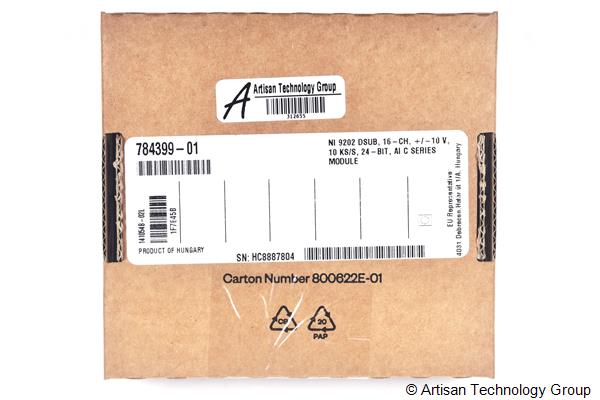 NI 9202 (16-Channel C Series Voltage Input Module (DSUB)) | ArtisanTG™